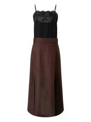 Pinko Lace Belted Dress