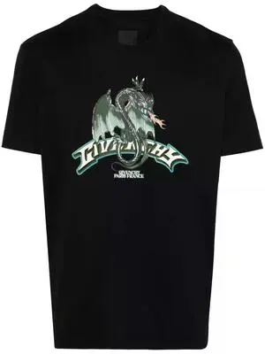 Givenchy Dragon-print Cotton T-shirt