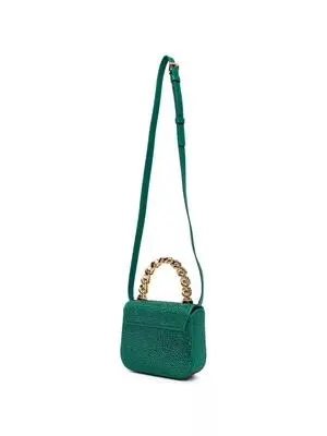 Versace La Medusa Crystal Embellished Satchel