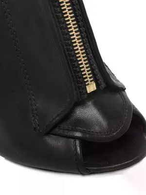 Givenchy Leather Peep-toe Stiletto Sandals