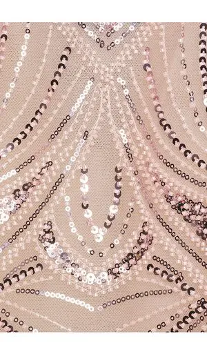 BRONX BANCO Embellished Strapless Mini Dress