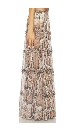 AFRM Sabina Skirt - Tan