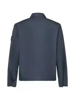 Stone Island Patch-pocket Zip-up Shirt Jacket