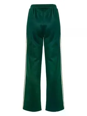 Adidas 3-stripes Wide-leg Trousers - Green