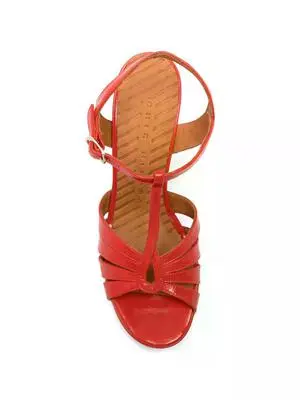 Chie Mihara Cafra Platform Sandals - Red