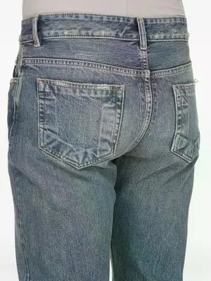 Rick Owens Fog Cut Belt-loop Jeans