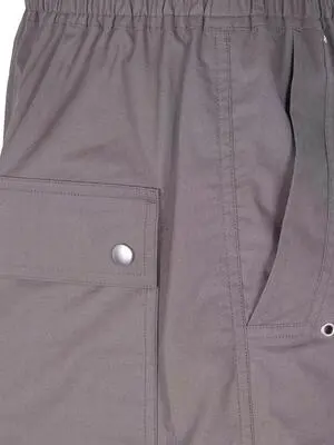 Rick Owens Zip-front Drawstring Shorts - Grey