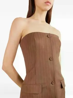 JEAN PAUL GAULTIER Striped Mini Dress