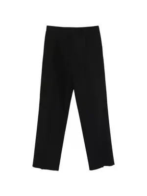 LARDINI Pleated Trousers - Black