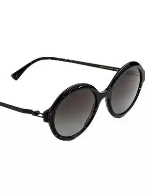 Mykita Round Frame Sunglasses - Black