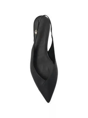 Furla Sfera Slingback Leather Pumps