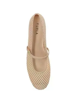 Furla Etoile Net Ballerinas