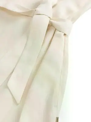 Woolrich Sleeveless Scoop Neck Belted Dress - Neutrals