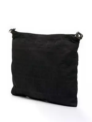 Fendi Zucca Canvas Shoulder Bag