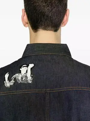 Undercover Print Denim Jacket