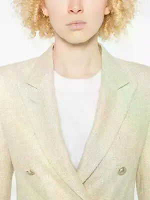 Tagliatore Double-breasted Notched Lapel Blazer