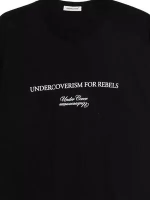 Undercover Long-sleeved Round-neck Sweater - Black