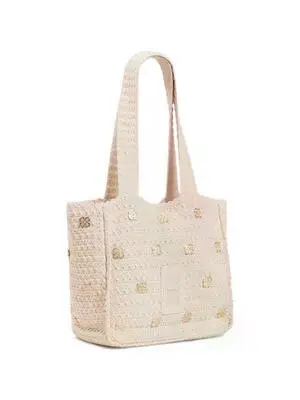 Sandro Mini Appliqué Bag