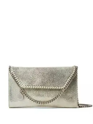 Stella McCartney Stella McCartney Falabella Wallet On Chain Silver