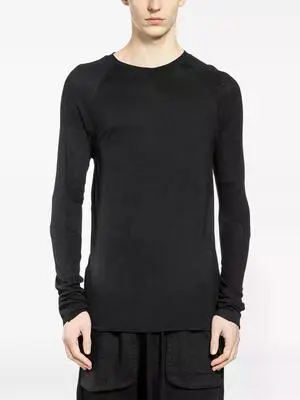 THOM KROM Spliced Long-sleeve T-shirt