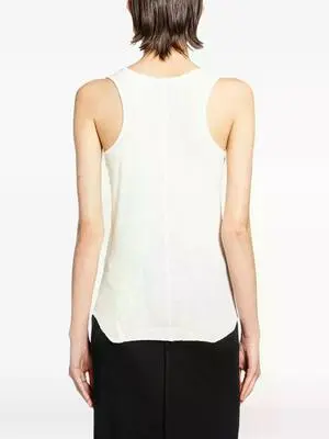 THOM KROM Long Ribbed Tank Top