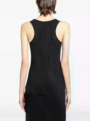 THOM KROM Long Ribbed Tank Top