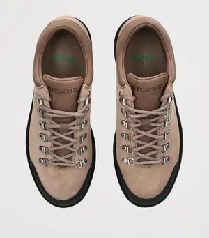 Diemme Cornaro Suede Low-top Lace-up Boots - Brown