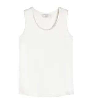 Max Mara Estri Sleeveless Blouse - Beige