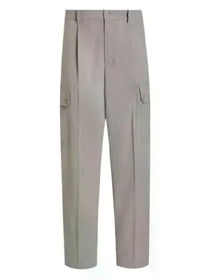 Dolce & Gabbana Virgin Wool Cargo Trousers