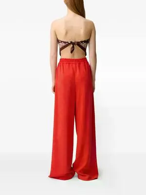 Claudie Pierlot Wide-leg Trousers - Red