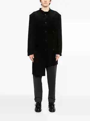 Yohji Yamamoto Stand Collar Asymmetric Jacket