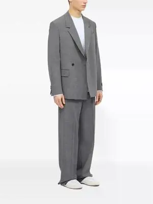 MSGM Pleated Wide-leg Trousers