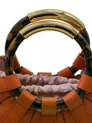 COCCINELLE Shell Leather Tote Bag