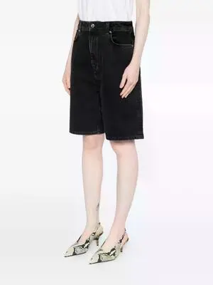Loulou De Saison Denim Shorts - Black