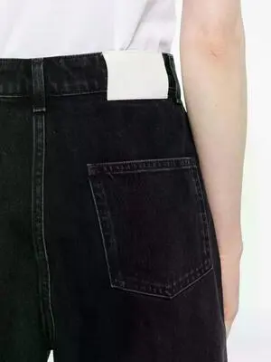 Loulou De Saison Denim Shorts - Black