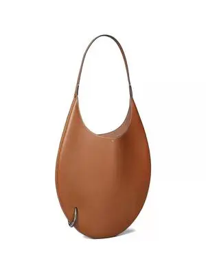 Tory Burch Pierced Soft Shoulder Bag - Brown