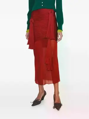 Tory Burch Knotted Skirt
