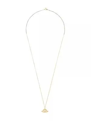 DALILA BARKACHE 18kt Yellow Diamond Cage Necklace