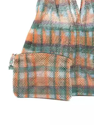 ÉPICE Udaipur Check Tote Bag