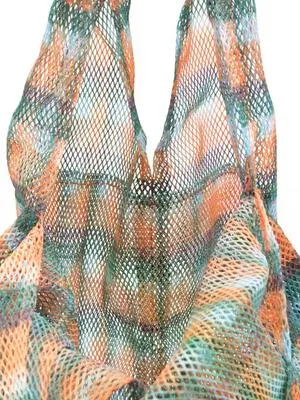 ÉPICE Udaipur Check Tote Bag