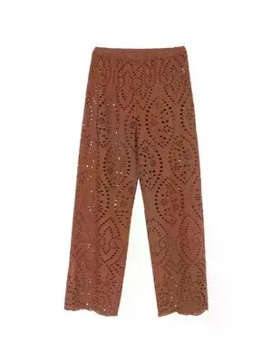 MC2 SAINT BARTH Inez Trousers - Brown