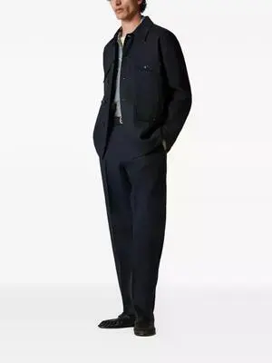 Paul Smith Linen Trousers - Black