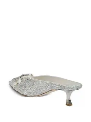 JIMMY CHOO Auria Embellished Mules