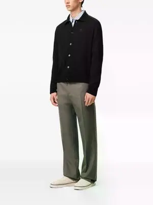 AMI Paris De Coeur Embroidered Cardigan