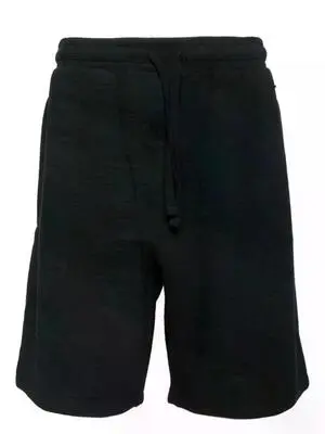 BOSS Straight-leg Textured Shorts