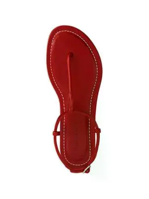 Bernardo T-strap Sandals With Buckle Fastening - Red