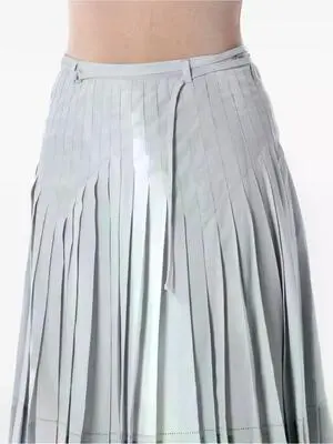 LOW CLASSIC Pleated Midi Skirt