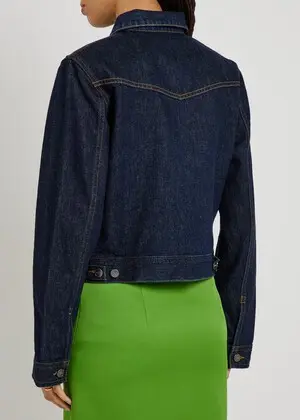 Khaite Augustine Denim Jacket - Indigo