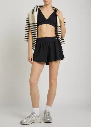 TALA Day Flex Stretch-jersey Shorts - Black