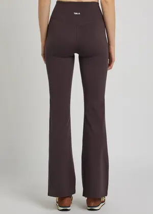 TALA Dayflex Flare Stretch-jersey Leggings - Brown